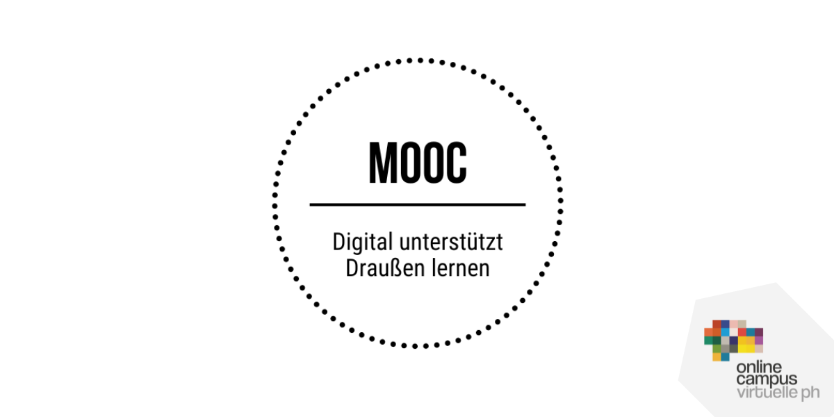 Mooc Digital Unterstützt Draußen Lernen Virtuelle Ph